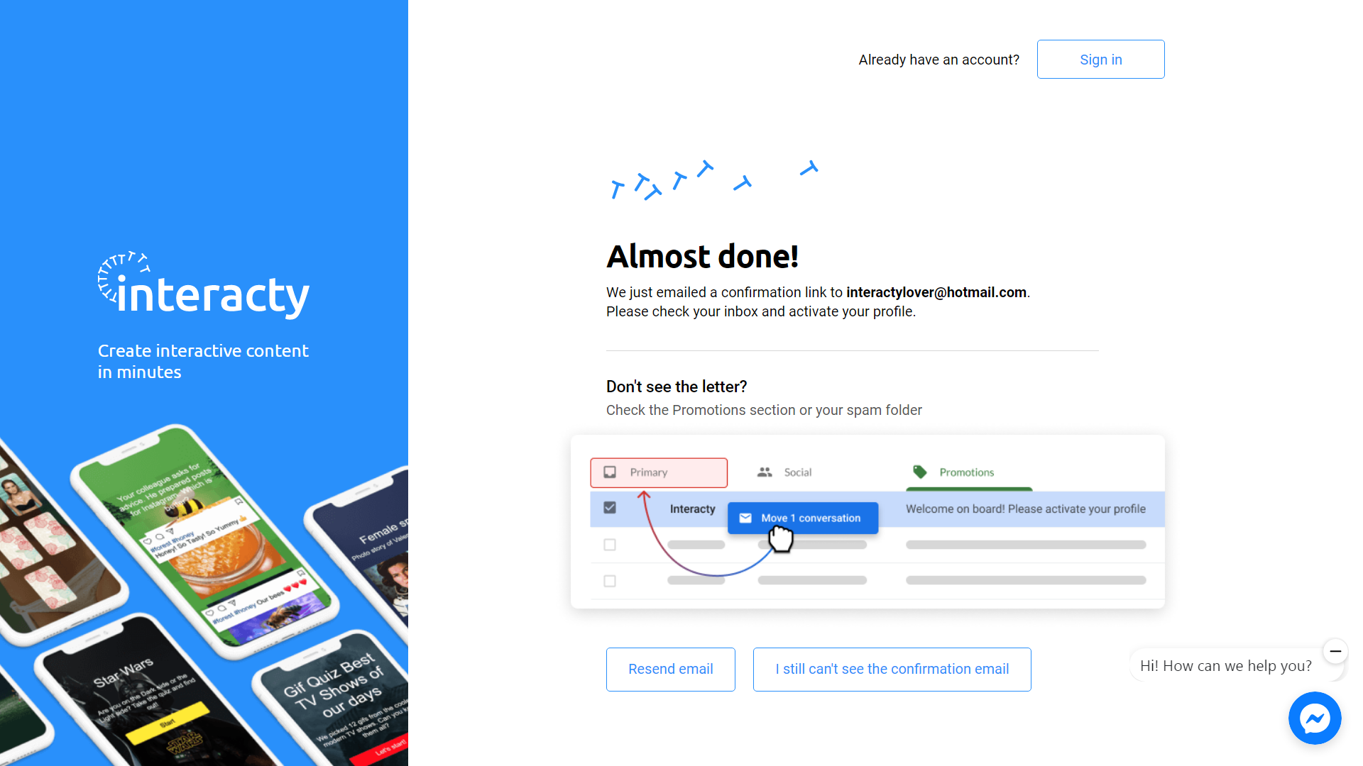 Sign Up for Interacty and Start Your Free Trial - Interacty Help Center